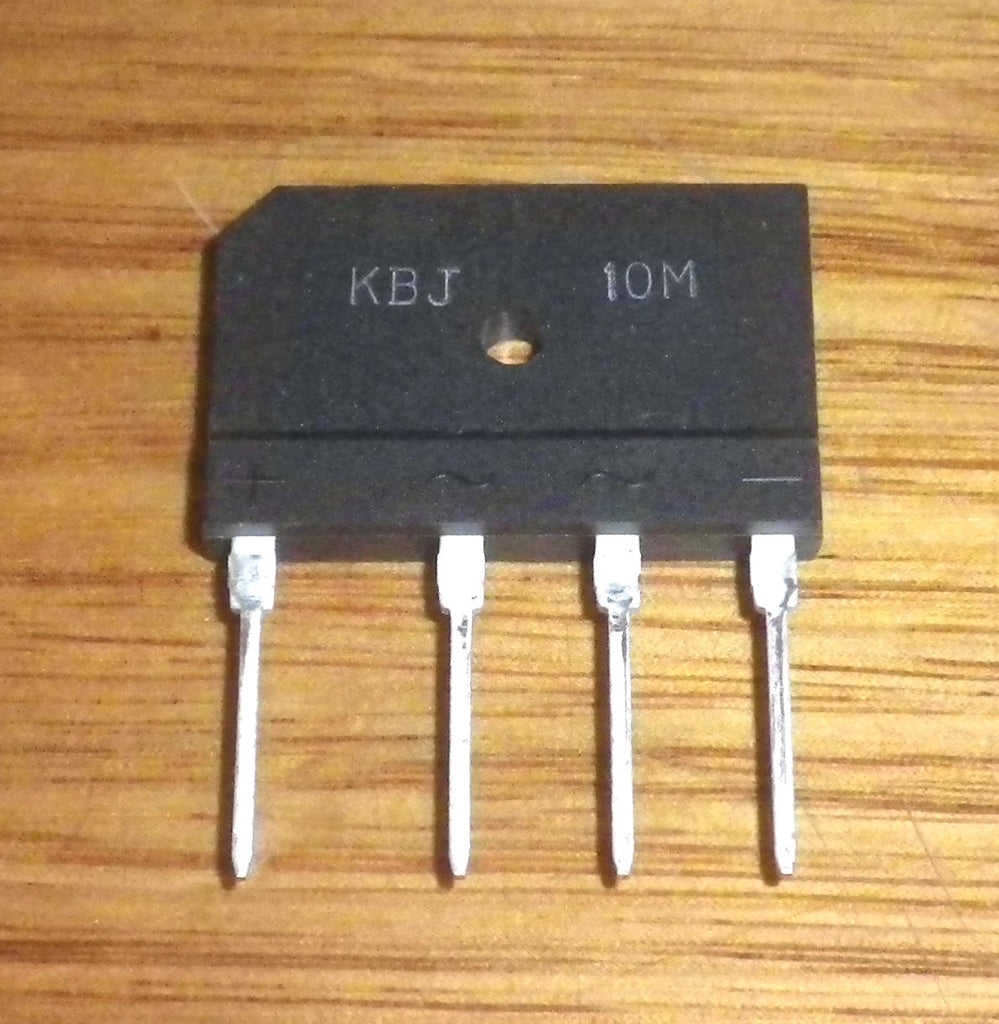 General Purpose 1000Volt 10amp Bridge Rectifier - Part # GBJ-1010F ...