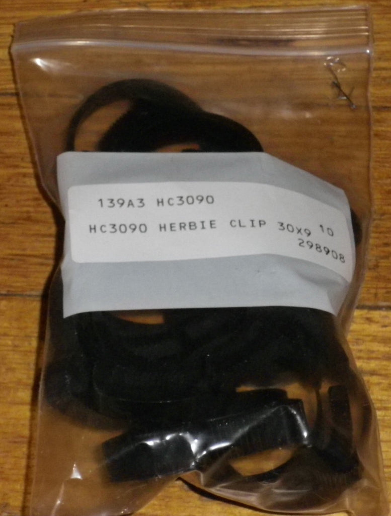Herbie Clip Nylon Hose Clamp 30mm x 9mm (Pkt 10) - Part # HC3090-10 ...