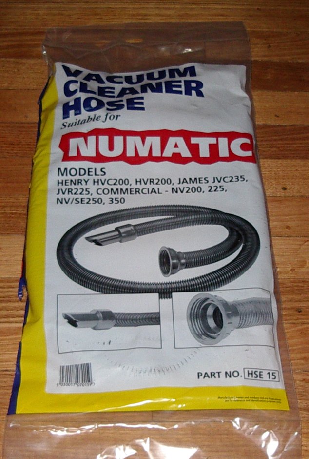 Numatic Complete Vacuum Hose - Part No. VH015 | Allfix Electrical