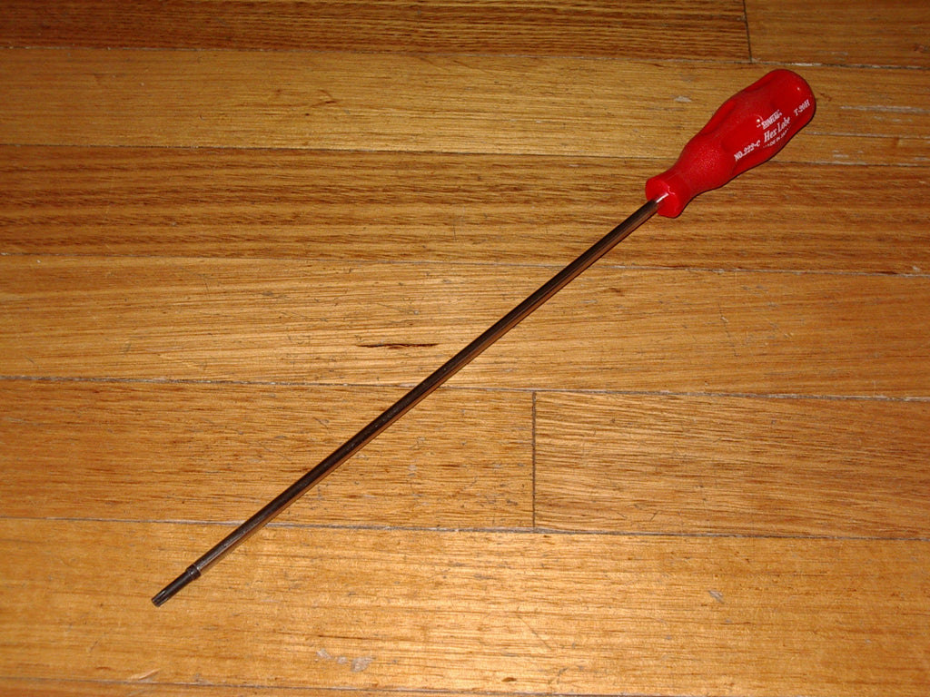 T20 Safety Torx Driver - Chrome-Vanadium Hardened Long Shaft - Part ...