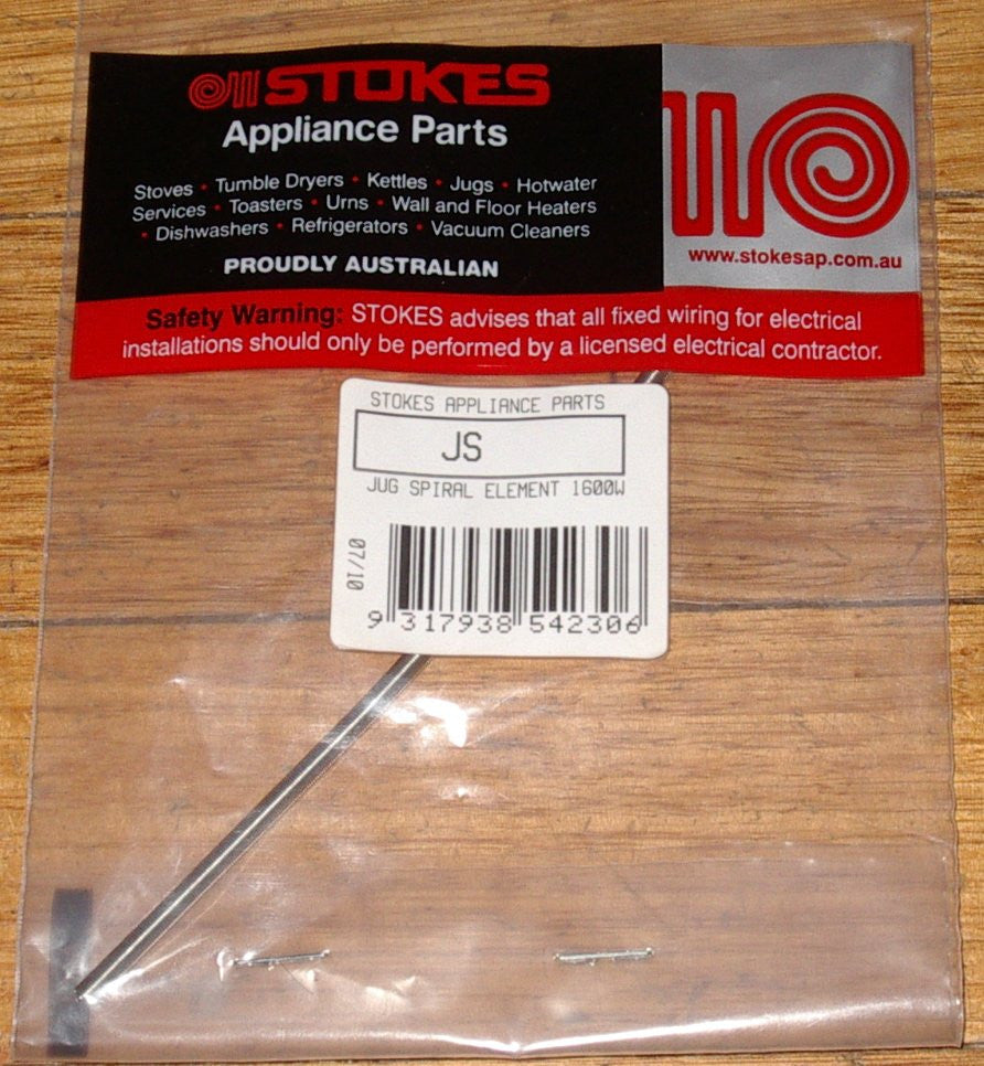 1600Watt Spiral Electric Jug Element - Part # JS | Allfix Electrical
