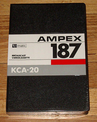 New Ampex U-Matic KCA20 Blank Video Cassette - Part # KCA-20 | Allfix ...