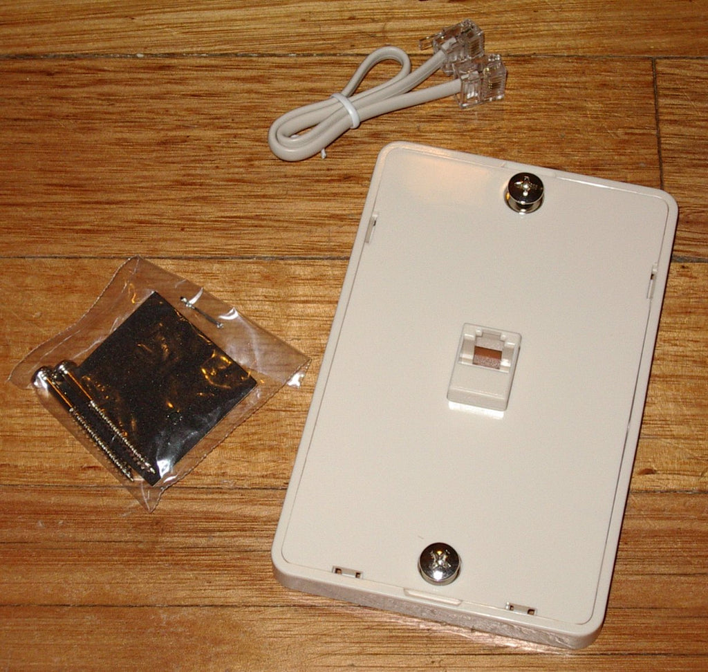 RJ45 8P4C Modular Telephone Wall Socket - Part # MOD84i | Allfix Electrical