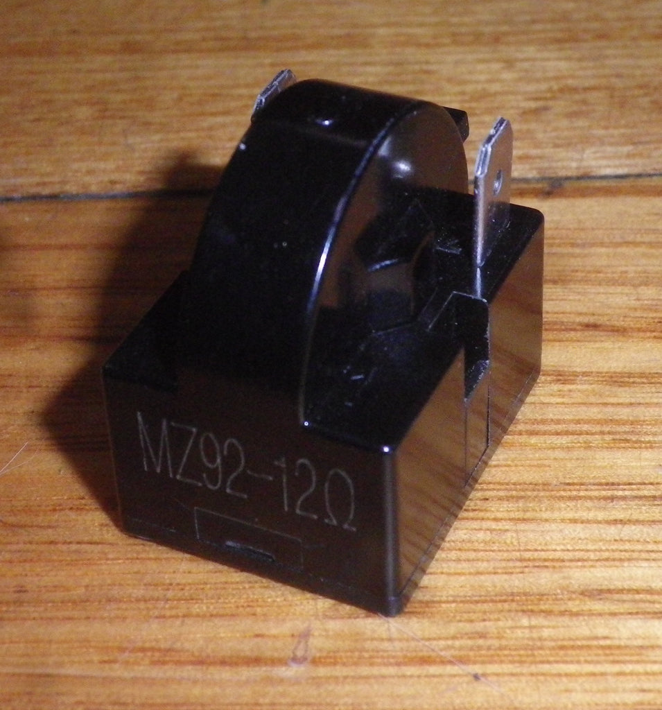Fridge Compressor Motor PTC Start Relay - Part # MZ92-12 12Ω, 2 Termin | Allfix Electrical