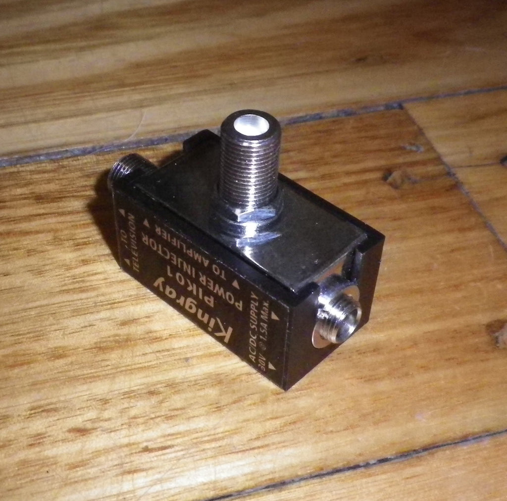 Masthead Amplifier Power Injector with F-Connectors - Part # PIK01 ...