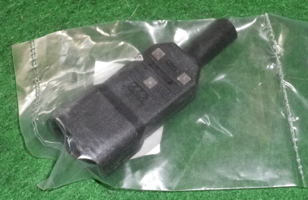 IEC 240VAC 10Amp Inline 3pin Male Socket - Part # PP4007N | Allfix ...