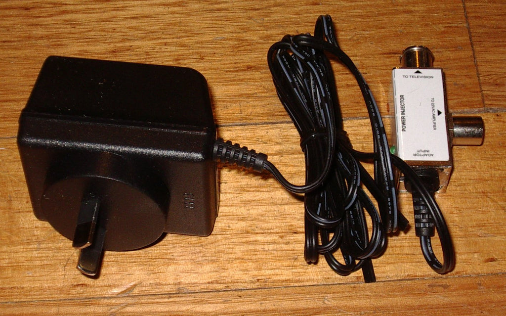 22Volt AC TV Masthead Amplifier Power Supply with PAL Connectors Part ...