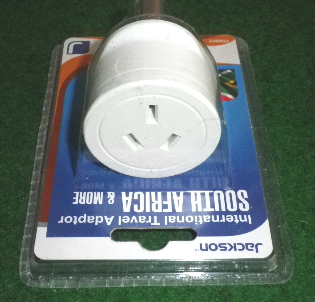 Jackson Australian/NZ to South Africa Travel Plug Adaptor - Part # PTA ...