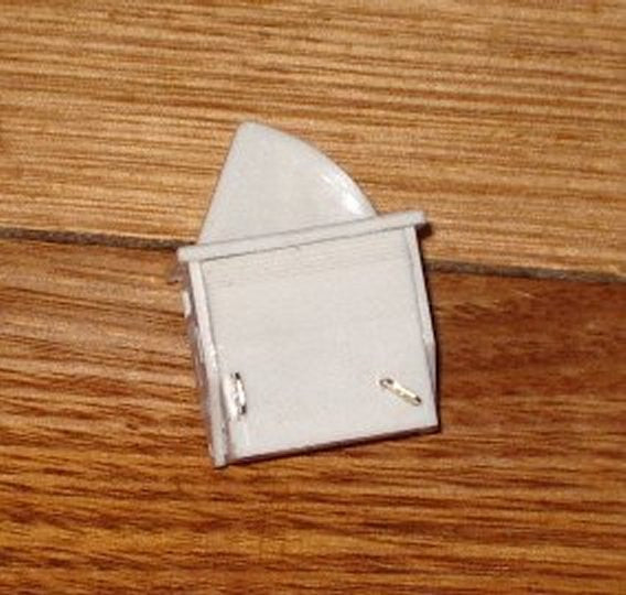 Square Light Switch, Single Button - Part # RF030B | Allfix Electrical