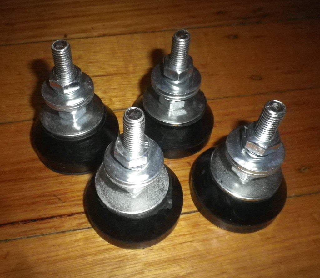 Adjustable Appliance Legs with Large Rubber Feet (4of) - Part # RF400A ...