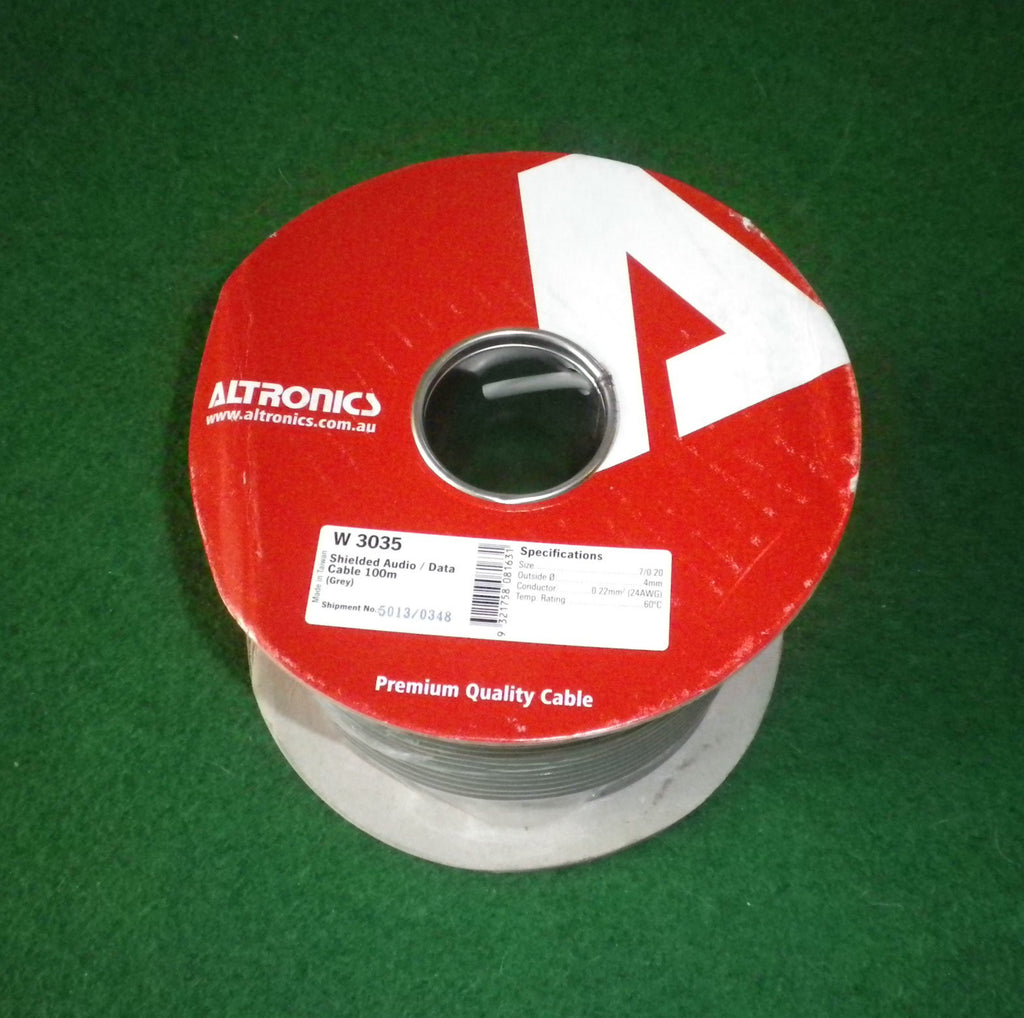 100 Metres (100m, 100mtr) Balanced Microphone / Data Cable - Part # SH ...