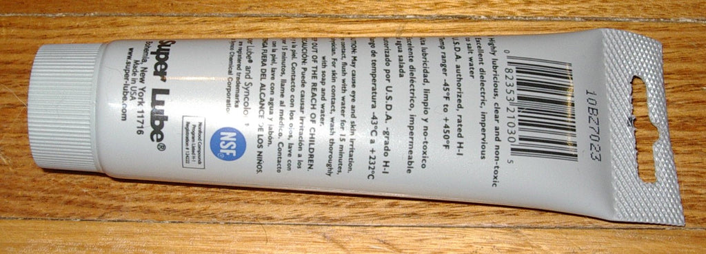 SuperLube High Temperature Synthetic Grease for Fusers. Part # SL21030 ...