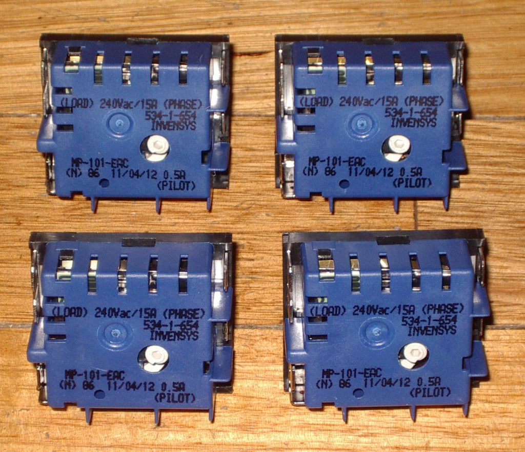 Qty 4 Chef, Simpson, Westinghouse MP101-EAC Simmerstat Controls - Part ...