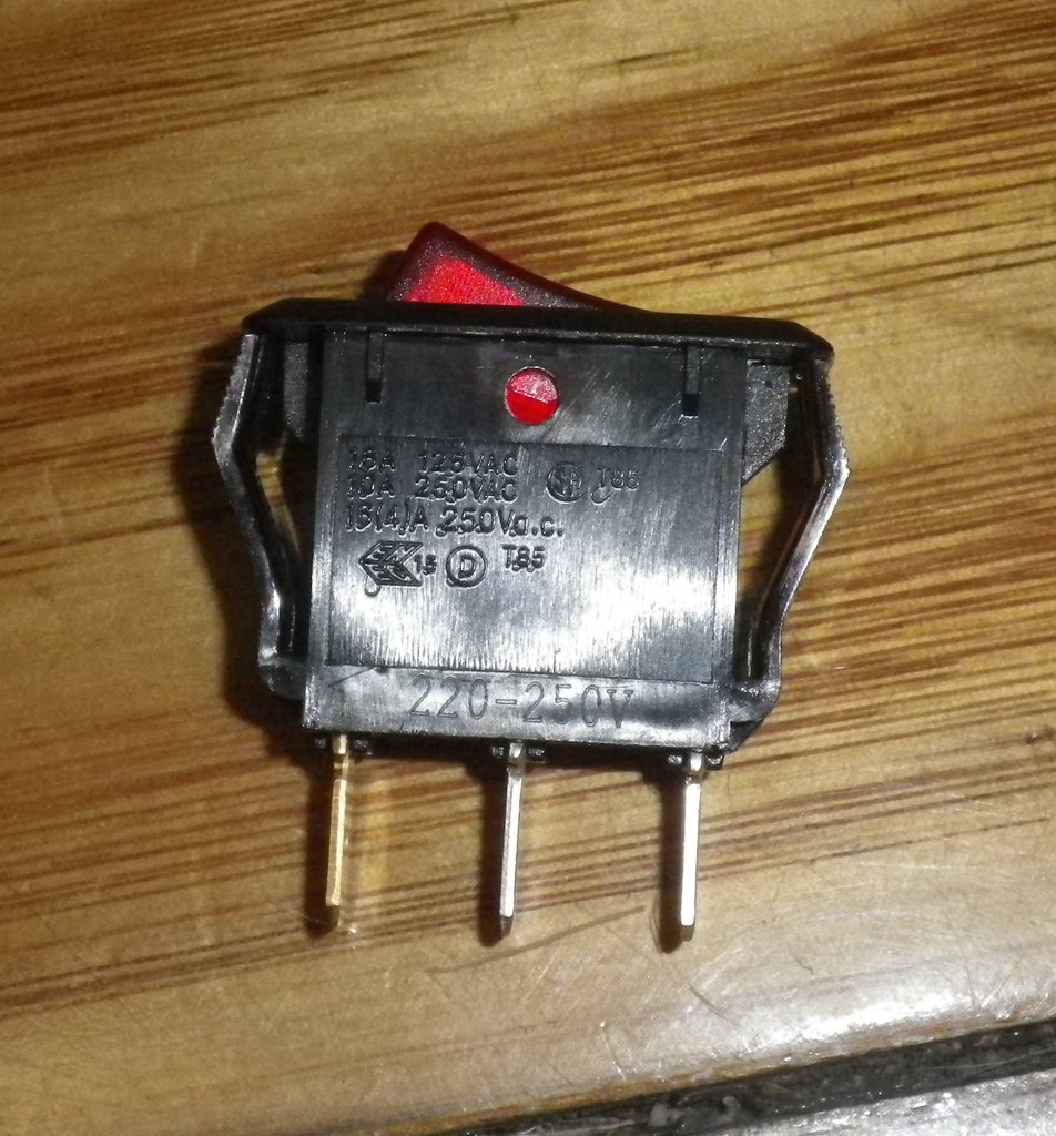 Illuminated SPDT Rocker Switch - Part # SW3228 | Allfix Electrical