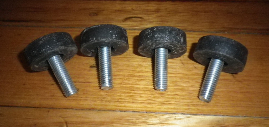 Adjustable Washing Machine Legs with Rubber Foot Pad & 10mm Thread - P ...