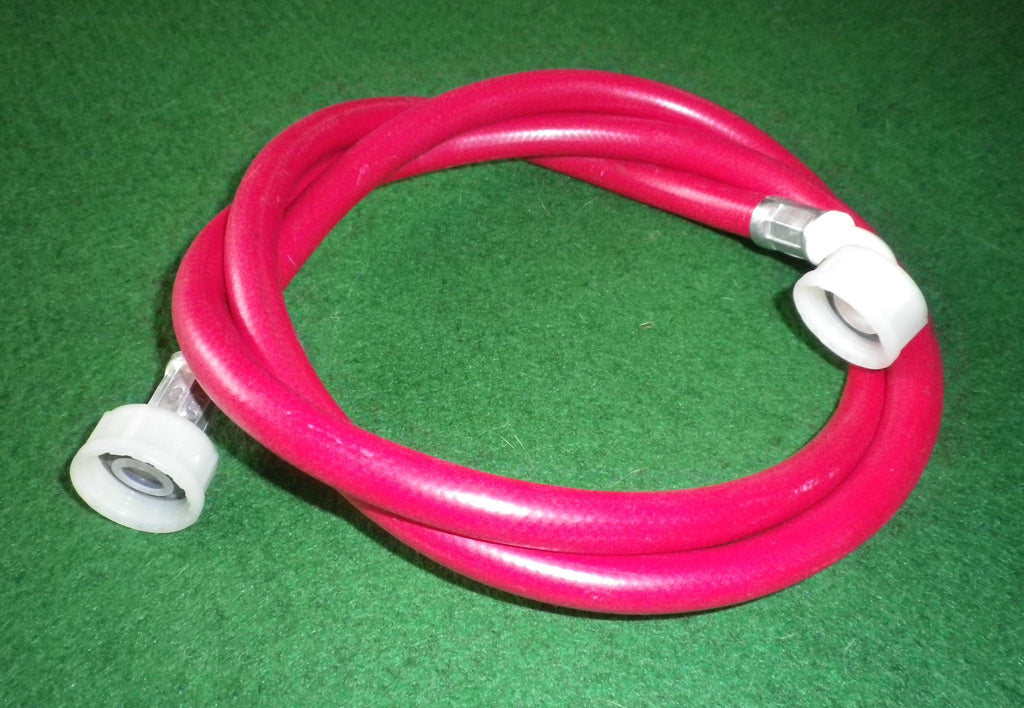 Universal Washer Dual Ended Red 1.5metre Hot Water Inlet Hose- Part ...