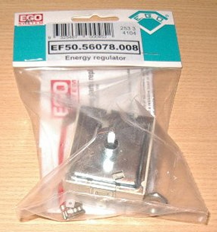 Universal Ego Hotplate Simmerstat Control - Part No. EF50.56078.008, E ...