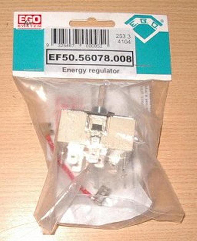 Universal Ego Hotplate Simmerstat Control - Part No. EF50.56078.008, E ...