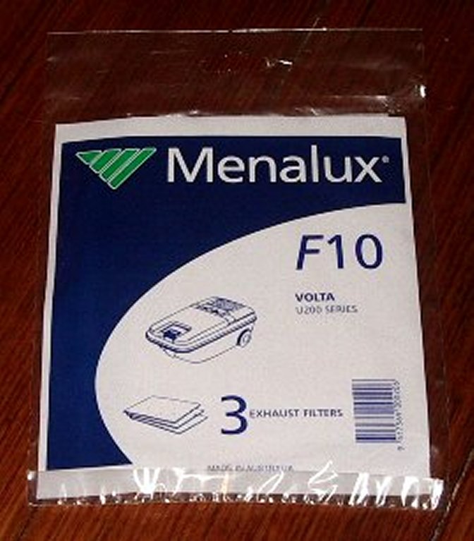 Volta U200 Series Exhaust Filters (Pkt 3) - Part # F10 | Allfix Electrical