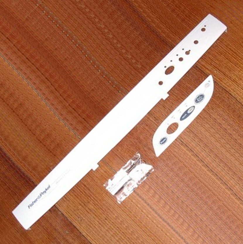 Fisher & Paykel Nautilus DW920 White Front Control Panel Escutcheon ...