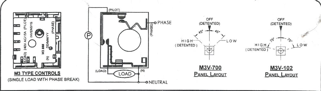 Fisher & Paykel Universal Simmerstat Control - Part No. FP471526P, M3 ...