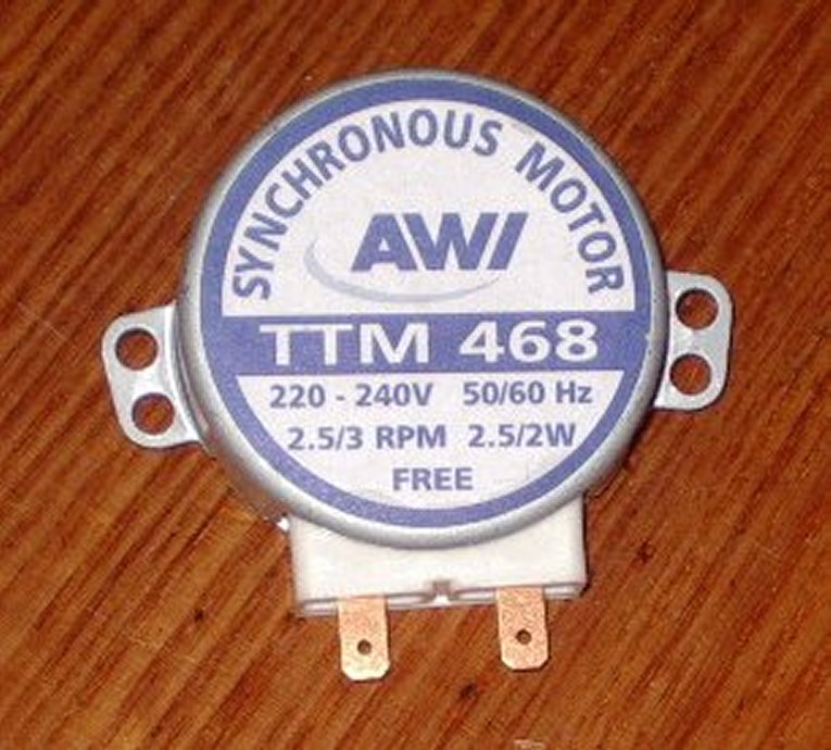 Sharp Microwave Oven Turntable Motor - Part # TTM468 | Allfix Electrical